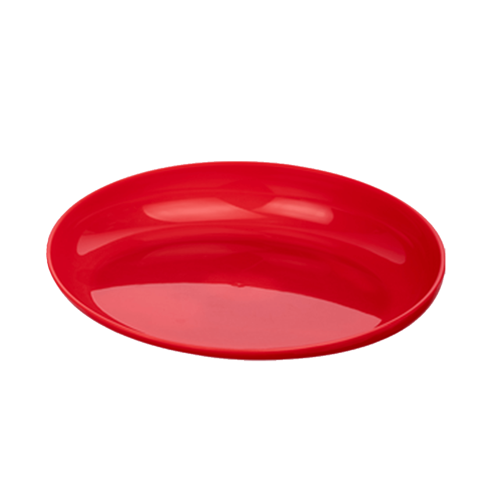 Round Scoop Dish - Red - Fairfield Care